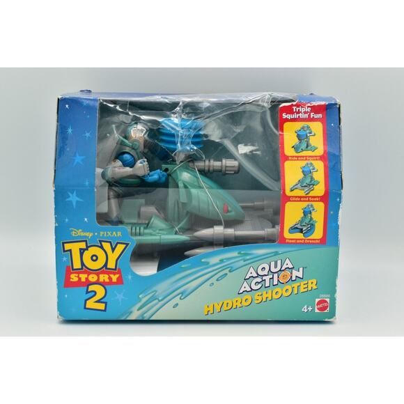 Mattel | Toys | Vintage 200 Toy Story 2 Buzz Lightyear Hydro Shooter ...